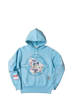 ADVISORY BOARD CRYSTALS Planet Saving 2 Hoodie - Light Blue