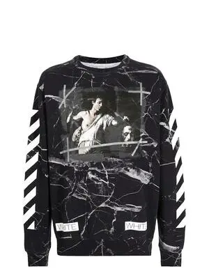 Off-White Caravaggio Sweatshirt - Black
