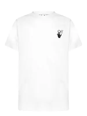 Off-White Off Degrade Arrows Short Sleeve T-shirt - White