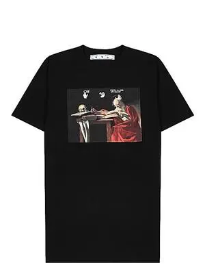 Off-White Slimfit Caravaggio T-shirt - Black