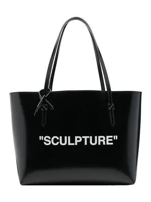 Off-White Off "off" Tote Bag - Black/white