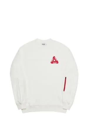 PALACE Techie Ferg Crew - White