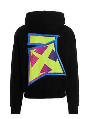 Off-White Oversized Arrows Hoodie - Black