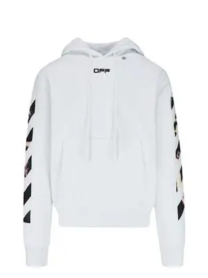 Off-White Caravaggio Arrows Hoodie - White