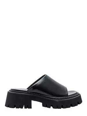Balenciaga Tractor Slide - Black