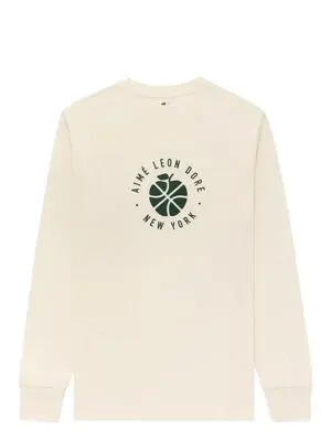 Aimé Leon Dore X New Balance Sonny Ny Longsleeve Tee Shirt - White