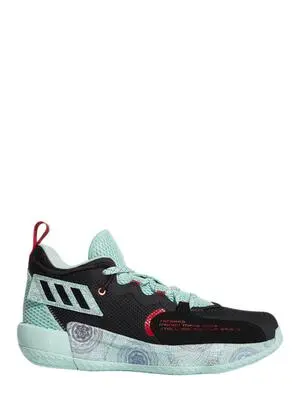 Adidas Dame Extply Sneakers - Core Black/clear Mint/vivid Red