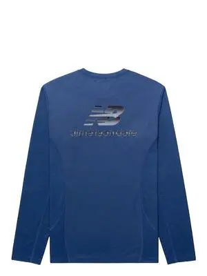 Aimé Leon Dore X New Balance Racing Longsleeve Tee - Blue