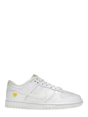 Nike Dunk Low Valentine's Day Yellow Heart White/sail/optic Yellow