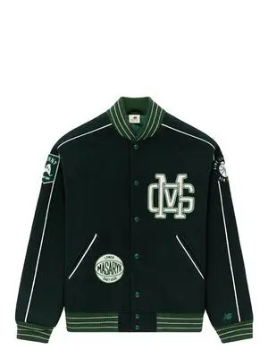 Aimé Leon Dore X New Balance Sonny Ny Varsity Jacket - Green