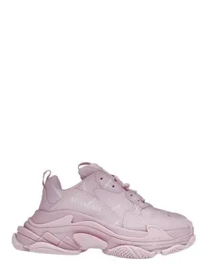 Balenciaga Triple S All Over Sneakers Pink/white