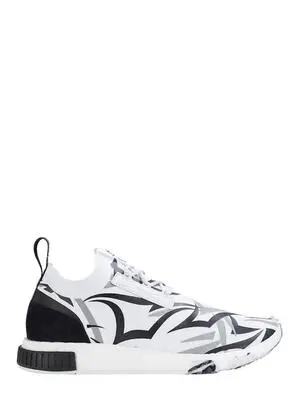Adidas Nmd Racer Juice Hk Sneakers - White/black