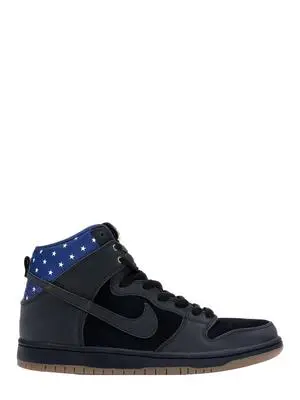 Nike Dunk High Captain America Sneakers - Black/dark Royal Blue