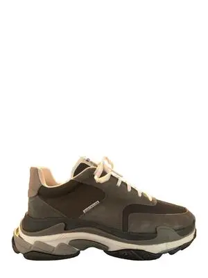 Balenciaga Triple S 2.0 Suedein Sneakers - Grey/black