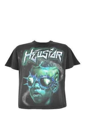 HELLSTAR The Future T-shirt - Black/blue