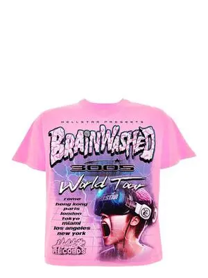 HELLSTAR Brainwashed World Tour T-shirt - Pink