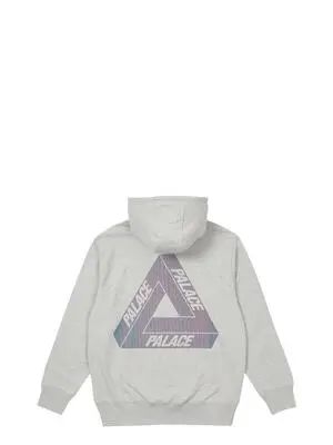 PALACE Trilenticular Hood Grey Marl