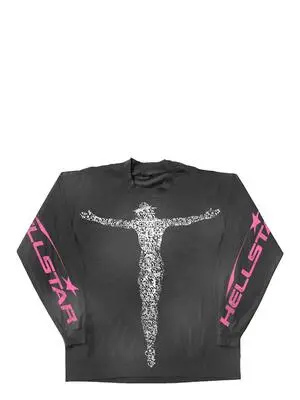 HELLSTAR Qr Christ Long Sleeve T-shirt - Black