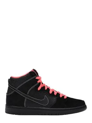Nike Dunk High Safari Sneakers - Black/atomic Red