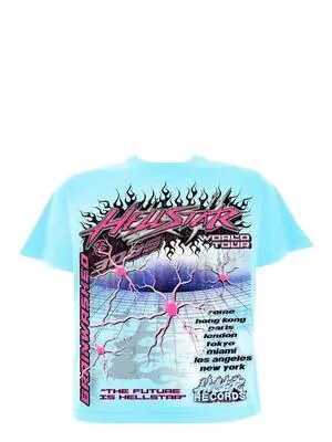 HELLSTAR Neuron Tour T-shirt - Light Blue