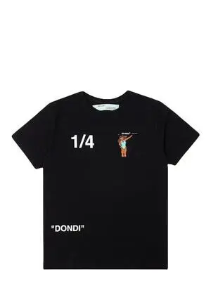 Off-White Dondi White T-shirt - Black