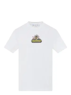Off-White Off Dj Slim Fit T-shirt - White