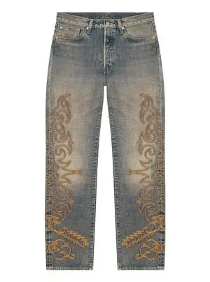 DENIM TEARS Western Stitch 501 Jeans - Selvedge Denim