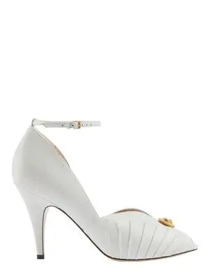 GUCCI Gucci Open Toe 94mm Leather Sandal