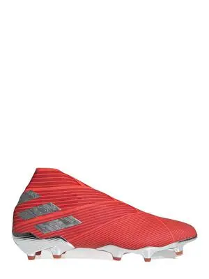 Adidas Nemeziz 19+ Fg Athletic Shoes - Active Red/silver Metallic/solar Red