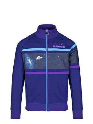 DIADORA X Rick And Morty Intergalactic Track Jacket - Blue/mint Blue