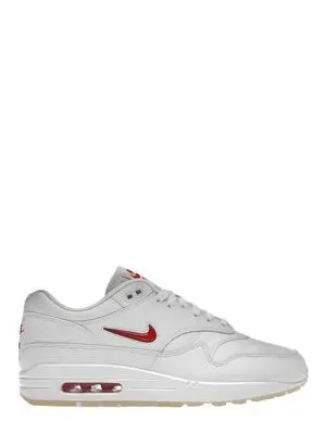 Nike Air Max 1 Jewel Sneakers White/university Redone-coloruniversity Red