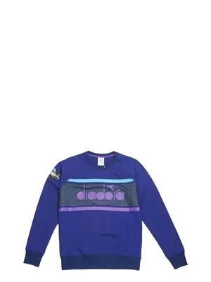 DIADORA X Rick And Morty Intergalactic Crew Sweater - Purple/blue