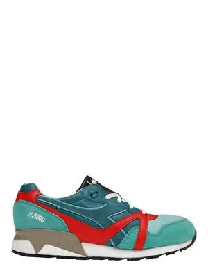 DIADORA N9000 Hanon Alternative Route Sneakers - Blue Ocean Depths/red/white