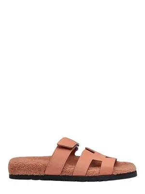 Hermès Chypre Sandal - Rose/black
