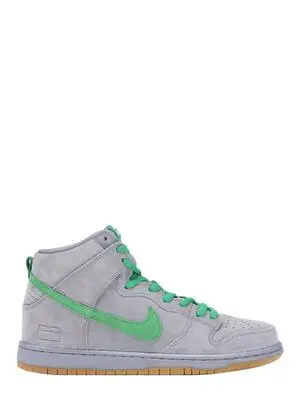 Nike Nike SB Dunk High Silver Box Sneakers Metallic Silver/hyper Verde/gum Yellow