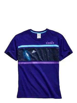 DIADORA X Rick And Morty Intergalactic T-shirt - Purple/blue
