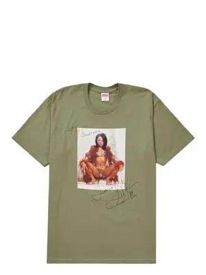 Supreme Lil Kim Tee Shirt Light Olive