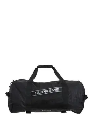 Supreme Logo Duffle Bag - Black