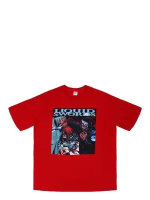 Supreme Liquid Swords Tee Shirt - Red