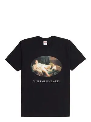 Supreme Leda And The Swan Tee Shirt Black
