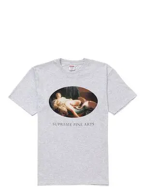 Supreme Leda And The Swan Tee Shirt Ash Grey