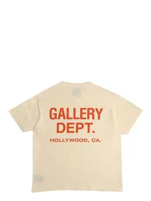 GALLERY DEPT. Souvenir T-shirt Cream/orange