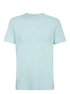 Givenchy 4g Slim Fit T-shirt - Acqua Marine