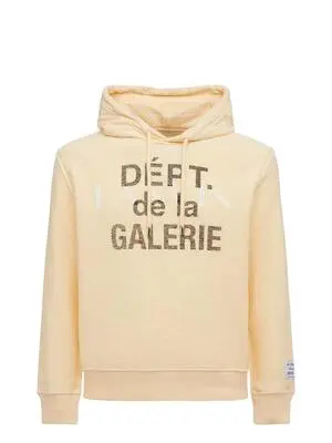 GALLERY DEPT. X Lanvin Logo Cotton Hoodie - Beige