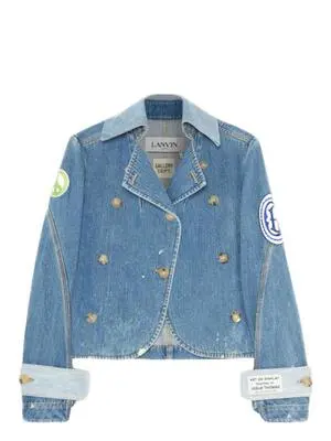 GALLERY DEPT. Gallery Dept. X Lanvin Double-Breasted Denim Jacket Multi (collection 2)