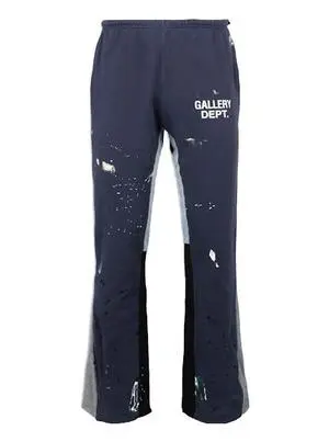 GALLERY DEPT. Painted Flare Sweat Pants - Navy Blue