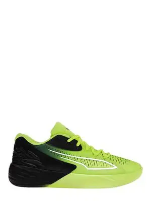 PUMA Stewie 1 Quiet Fire Sneakers - Lime Squeeze/silver Metallic/puma Black