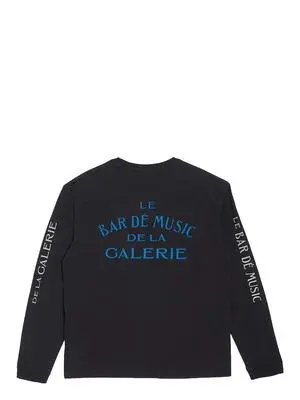 GALLERY DEPT. Le Bar Shop Long Sleeve Tee Shirt - Black
