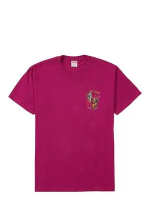 Supreme Laugh Now Tee Shirt Magenta