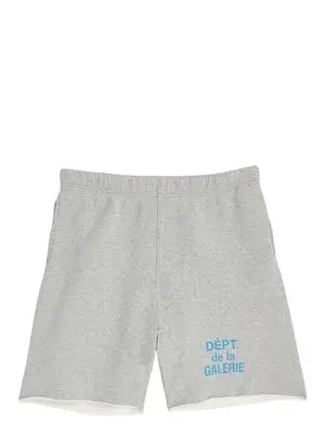 GALLERY DEPT. French Logo Sweat Shorts - Heather Grey